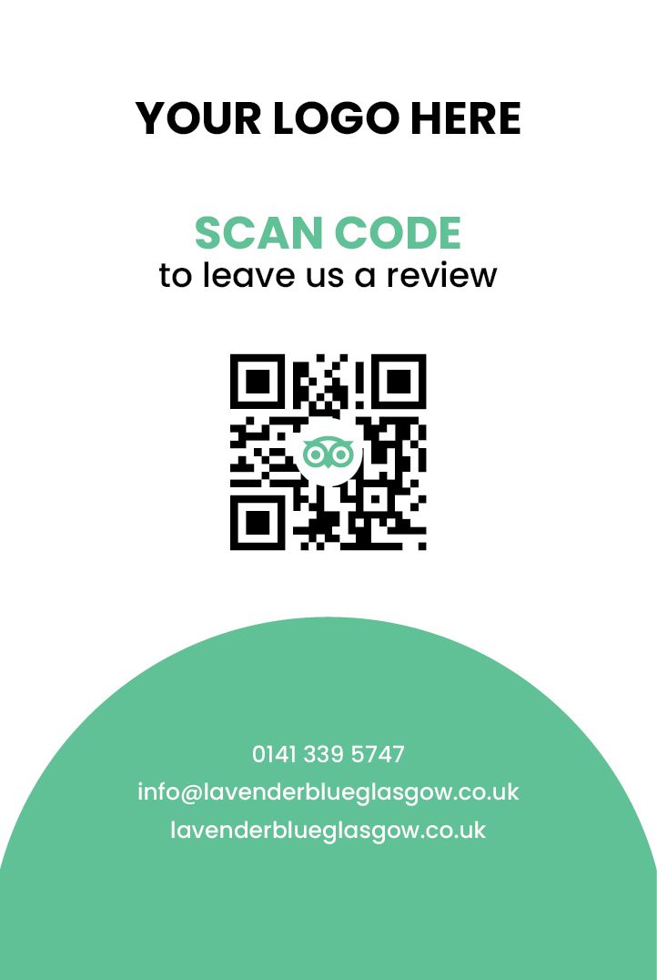 Tripadvisor Instant Review QR Code Cards - Viewee